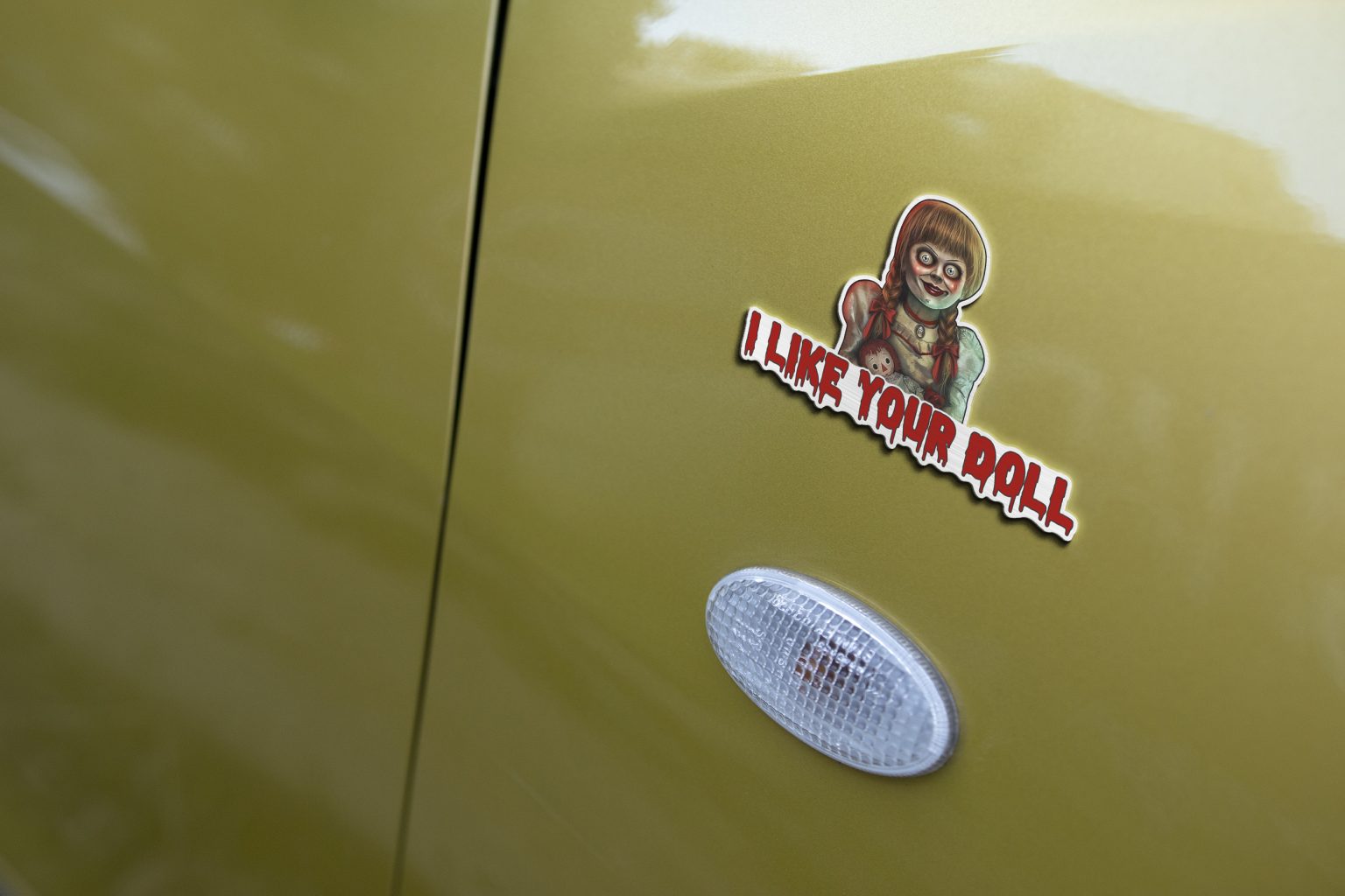 Annabelle Signature and Iconic Quote Edition Laser Engraved Car Emblem ...