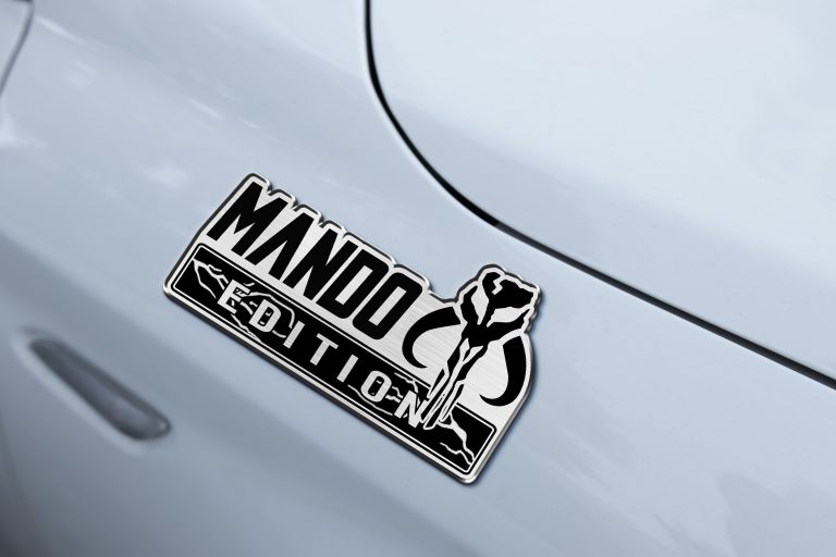 Mando Laser Engraved Car Emblem Version 2 – BohoPride