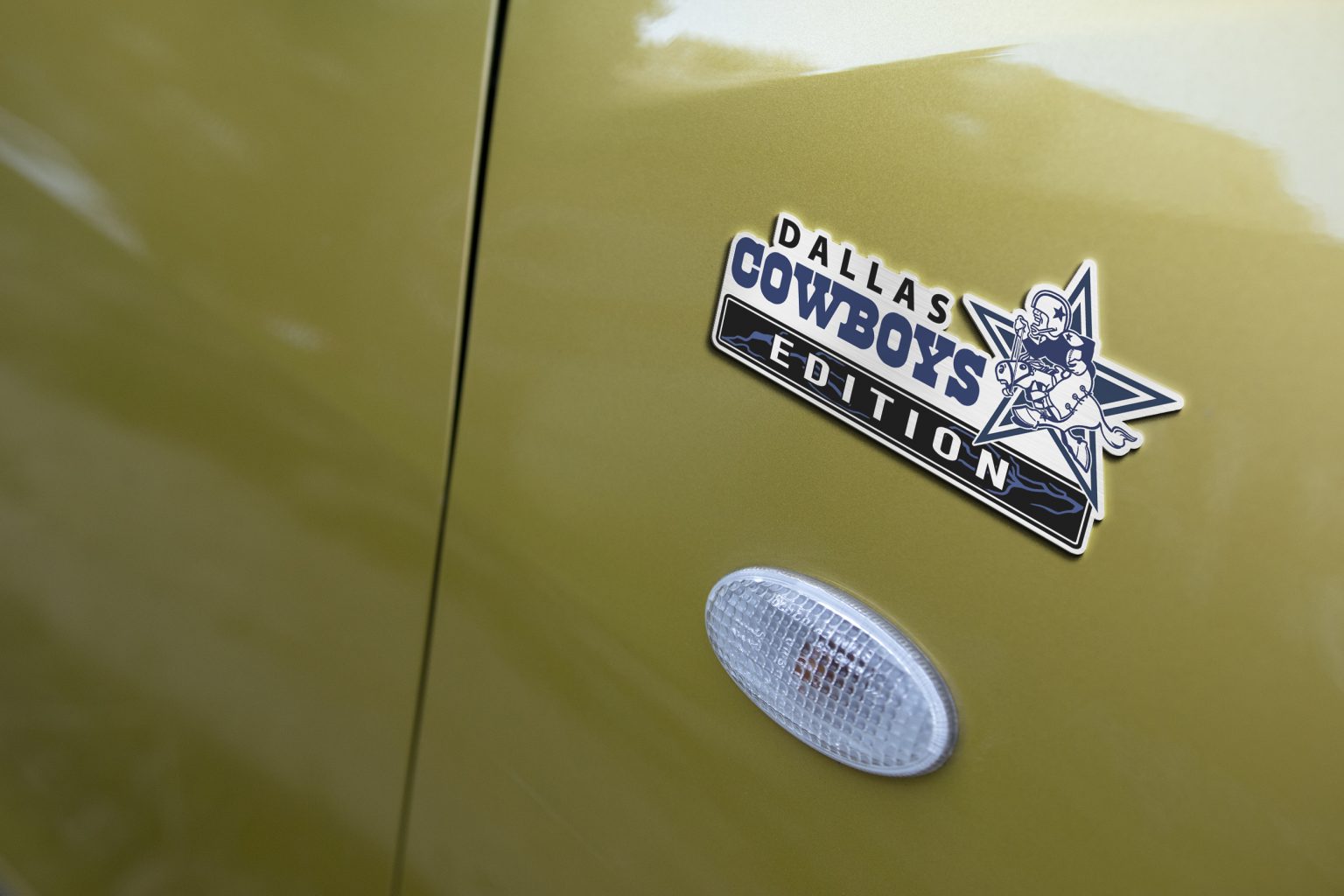 Dallas Cowboys Edition Inspired Laser Engraved Car Emblem Version 1 ...