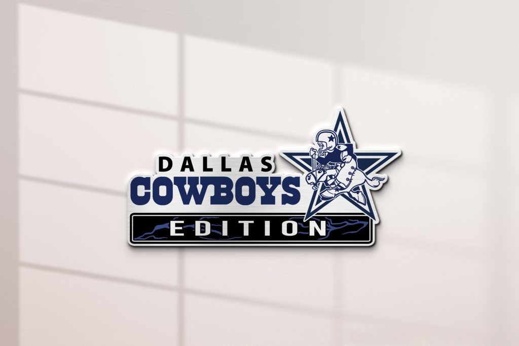 Dallas Cowboys Edition Inspired Laser Engraved Car Emblem Version 1 ...