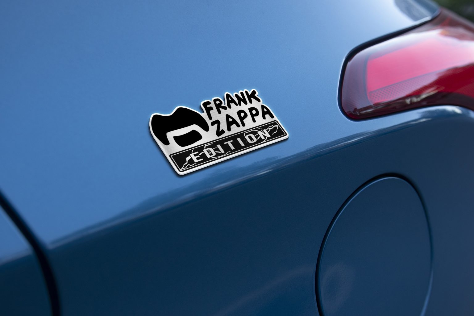 Frank Zappa Edition Laser Engraved Car Name Emblem – BohoPride