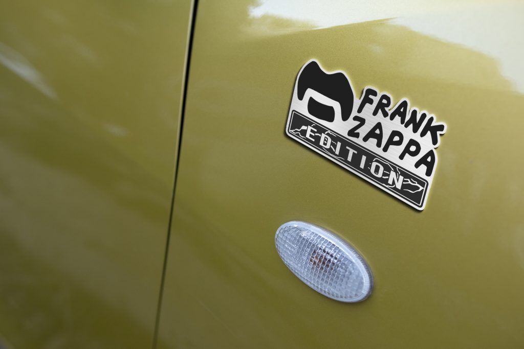Frank Zappa Edition Laser Engraved Car Name Emblem – BohoPride