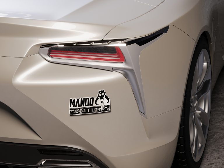 Mando Laser Engraved Car Emblem Version 2 – BohoPride