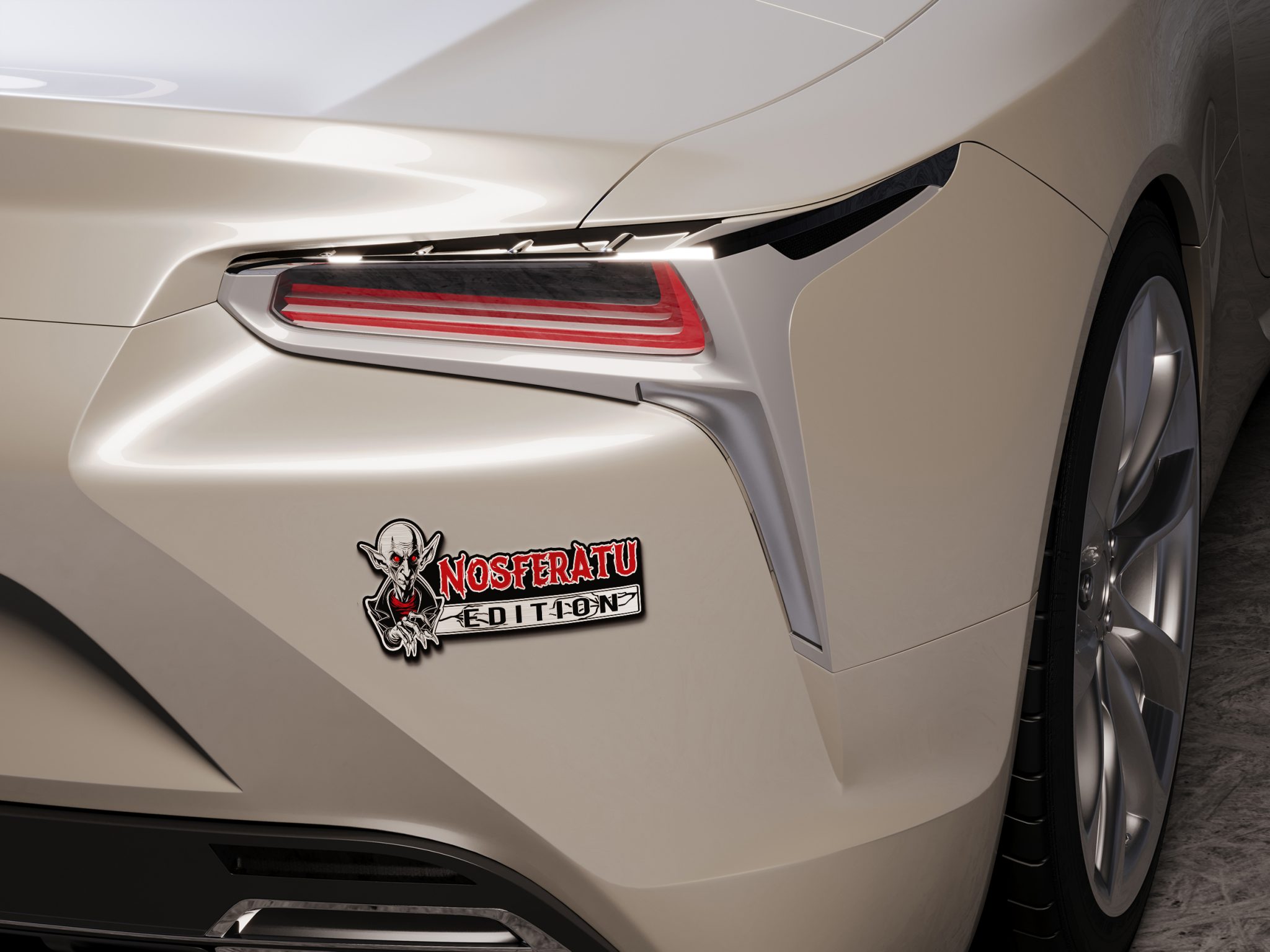 Nosferatu Edition Laser Engraved Car Emblem – BohoPride