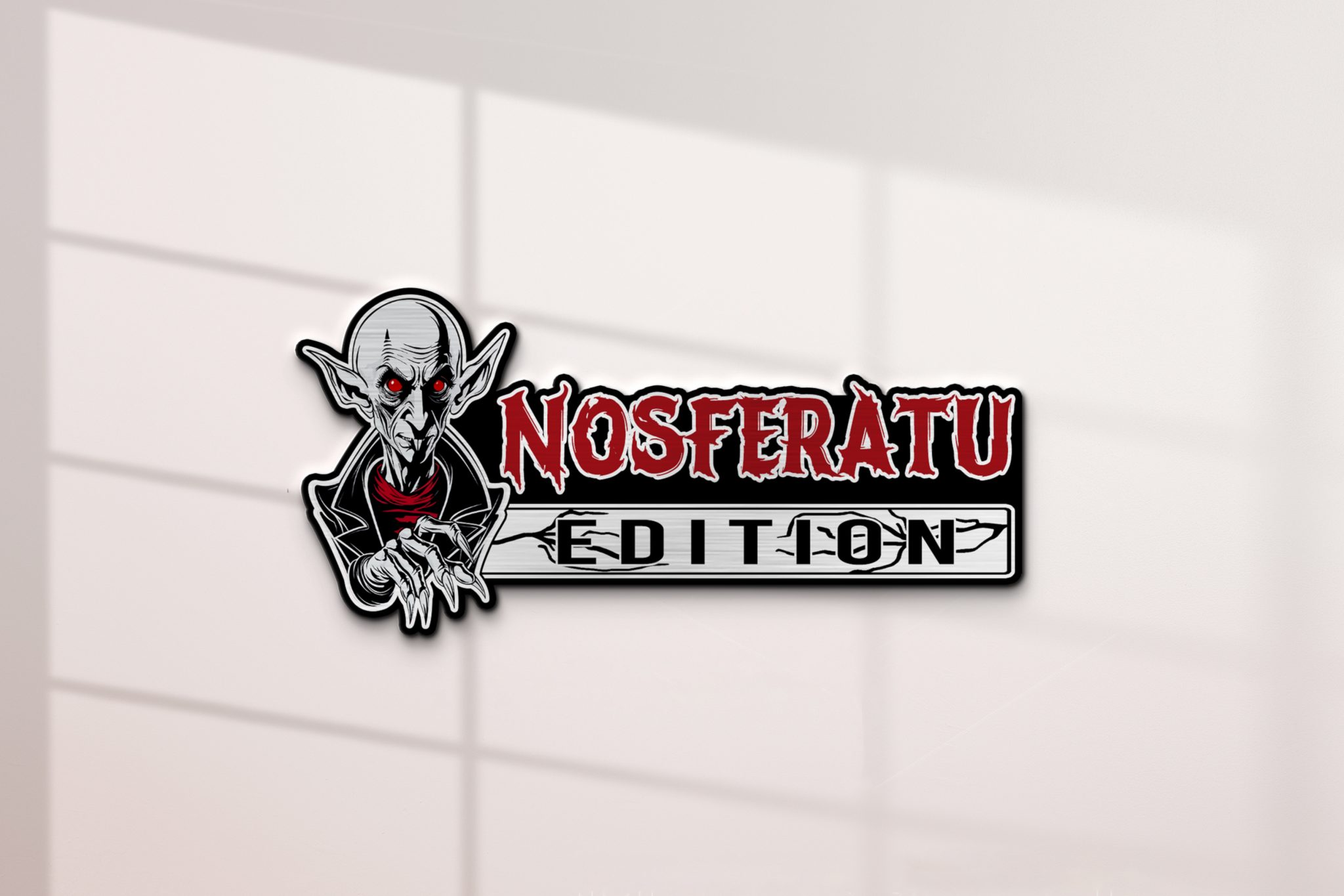 Nosferatu Edition Laser Engraved Car Emblem – BohoPride