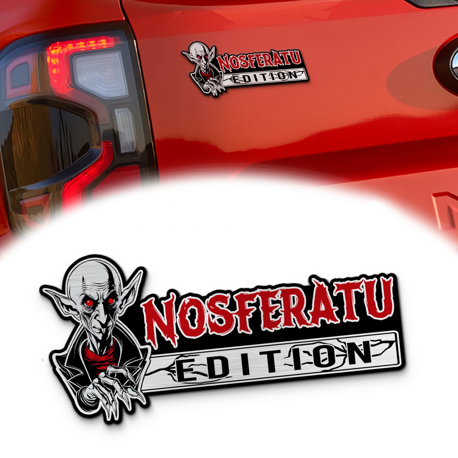 Nosferatu Edition Laser Engraved Car Emblem – BohoPride