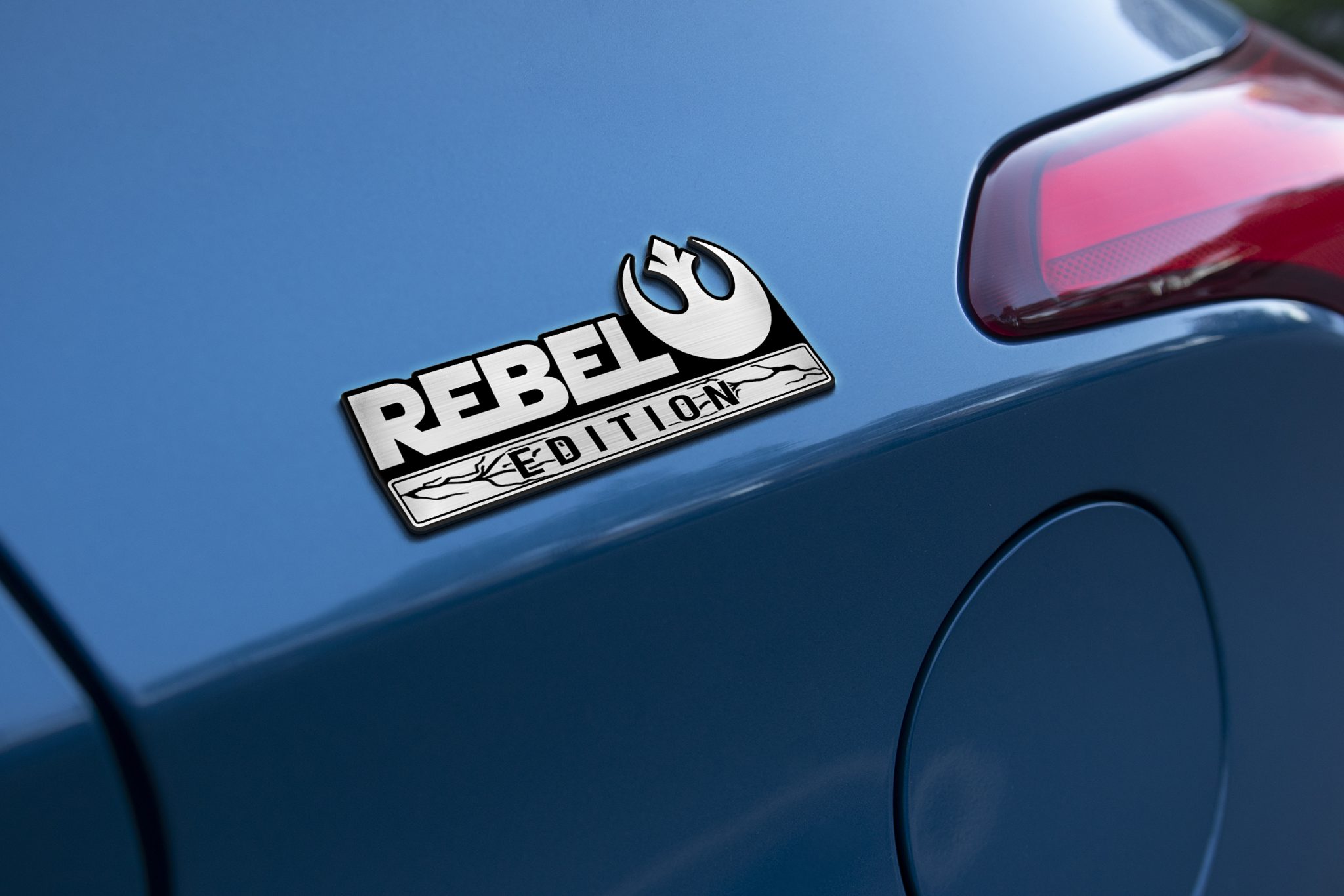 Rebel Laser Engraved Car Emblem – BohoPride
