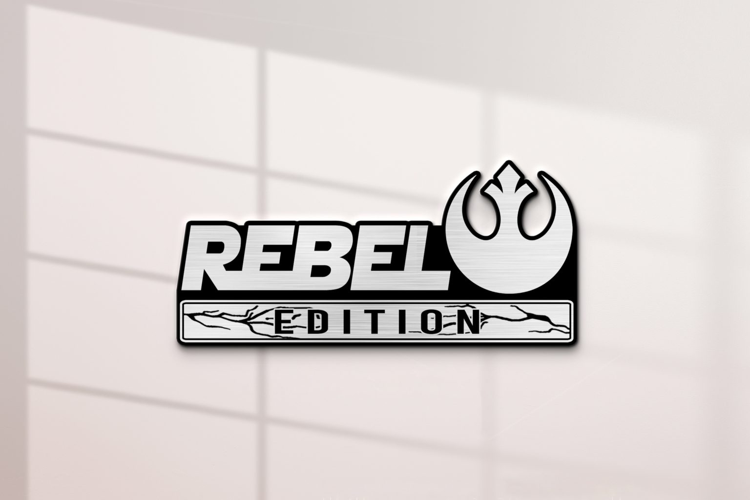 Rebel Laser Engraved Car Emblem – BohoPride