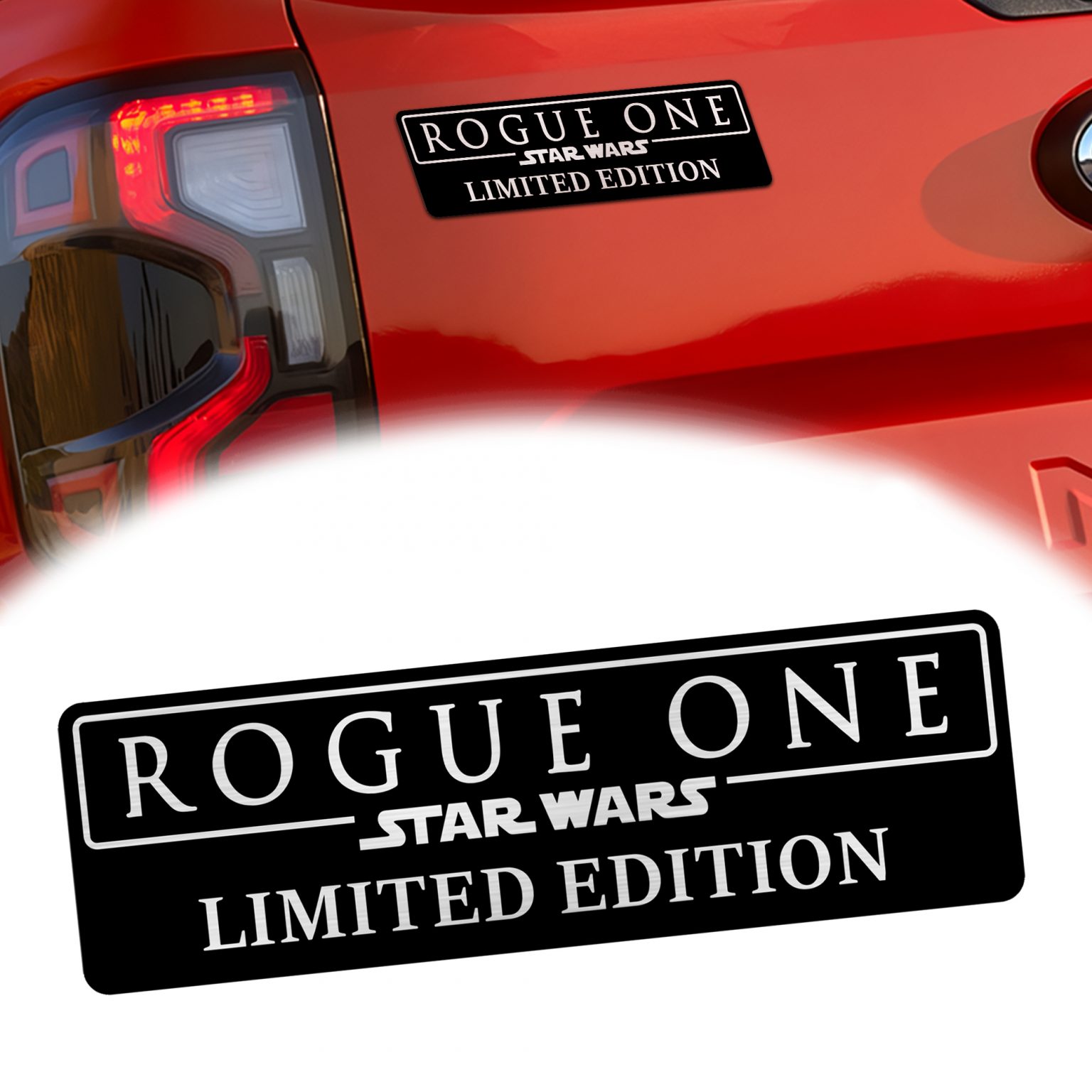 Rogue One Laser Engraved Car Emblem – BohoPride