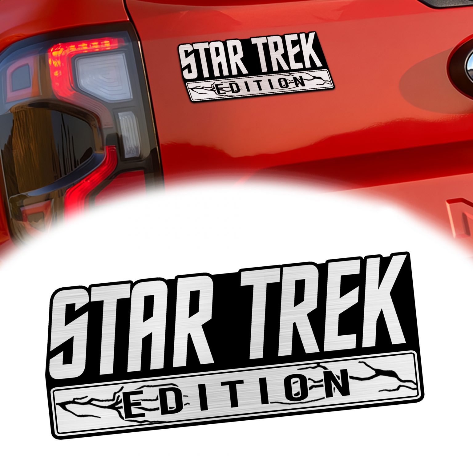 Star Trek Laser Engraved Car Emblem – BohoPride
