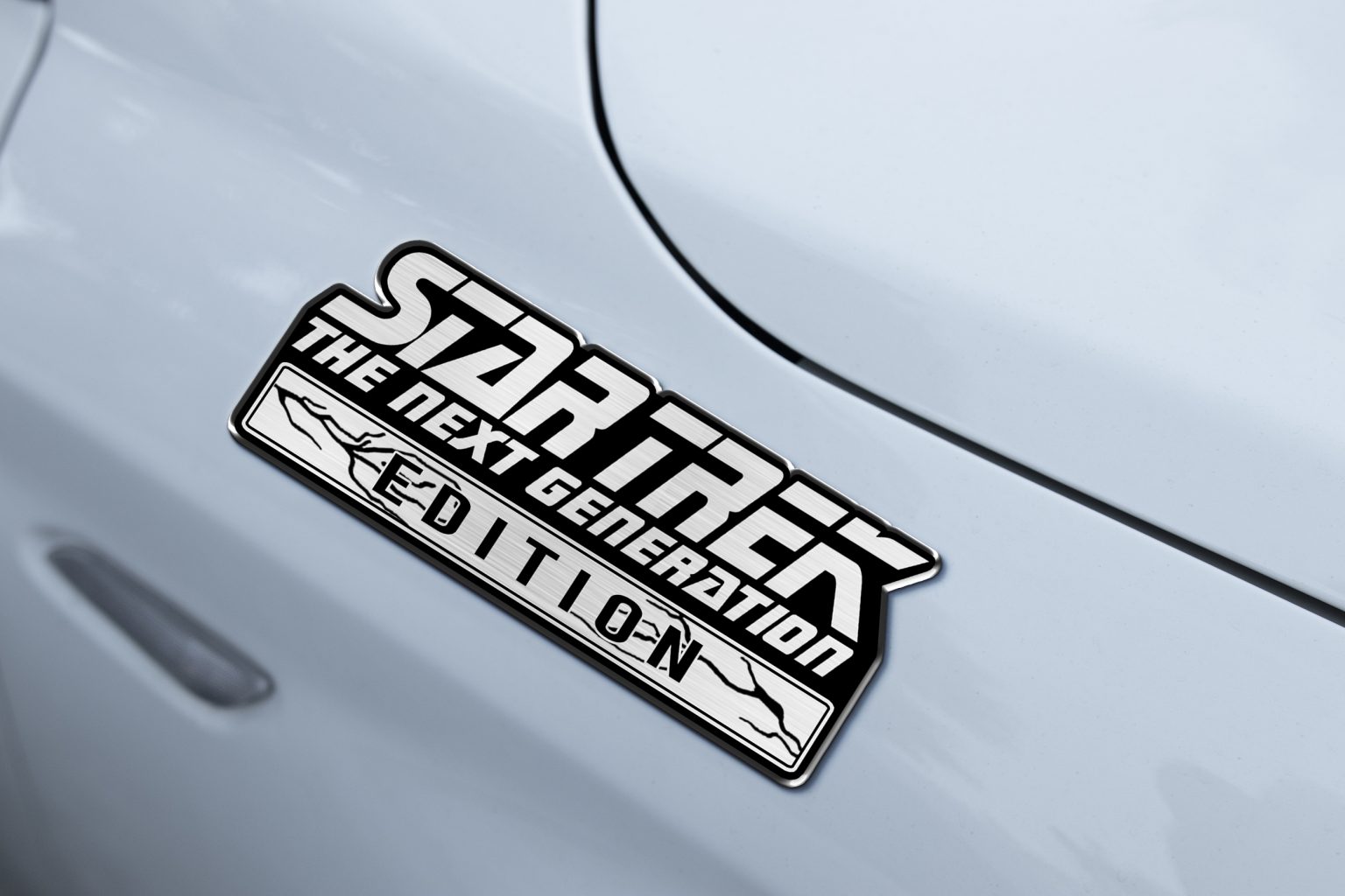 Star Trek The Next Generation Laser Engraved Car Emblem – BohoPride