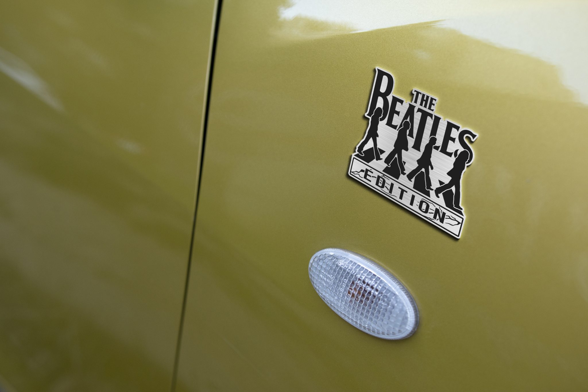 The Beatles Edition Laser Engraved Car Name Emblem Version 2 – BohoPride