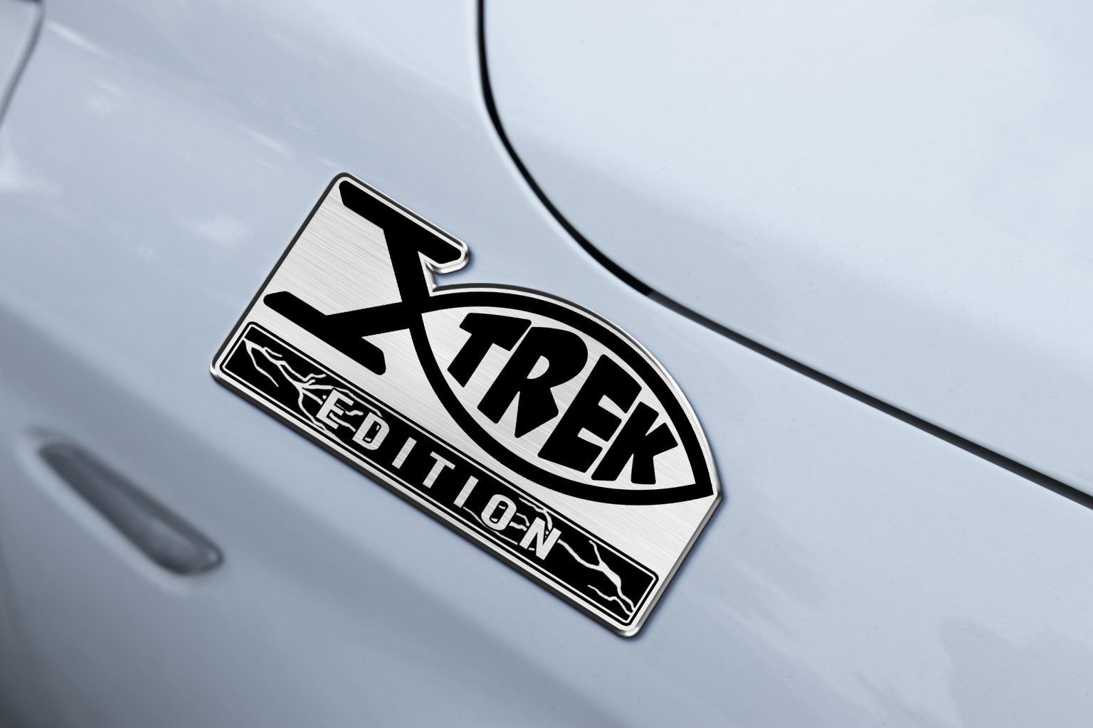 Star Trek Fish Laser Engraved Car Emblem – BohoPride