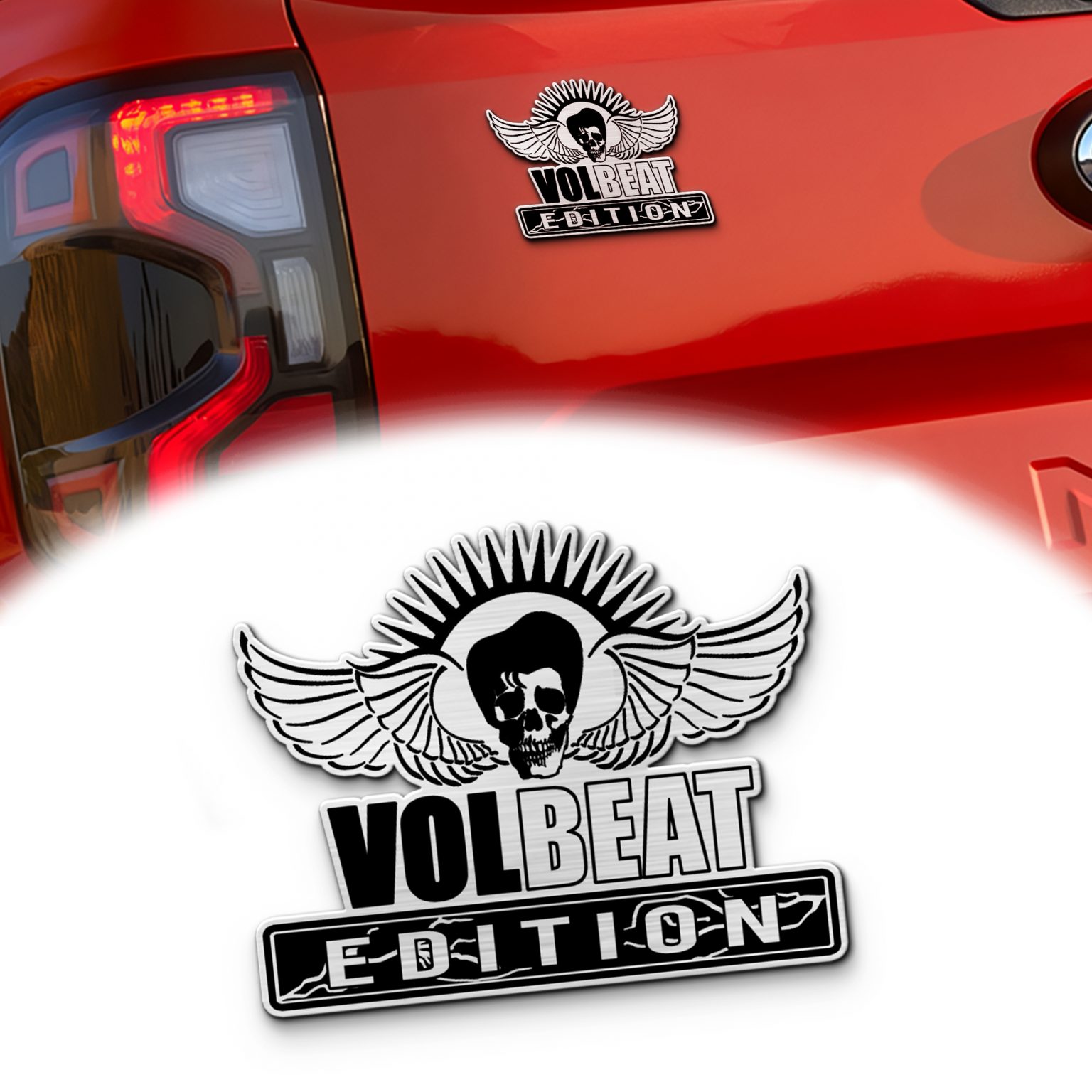 Volbeat Edition Laser Engraved Car Emblem – BohoPride