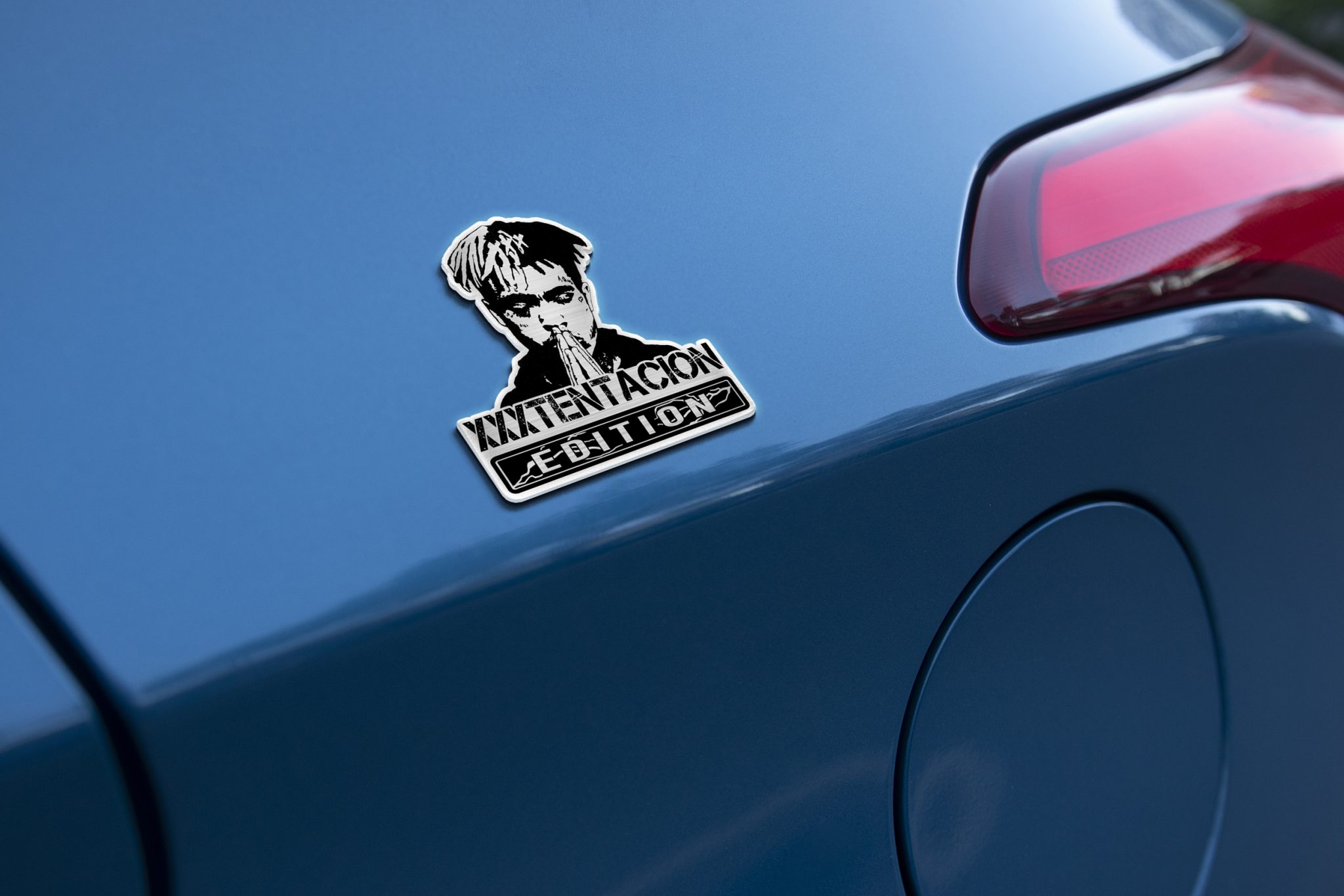 XXXTentacion Edition Laser Engraved Car Emblem – BohoPride