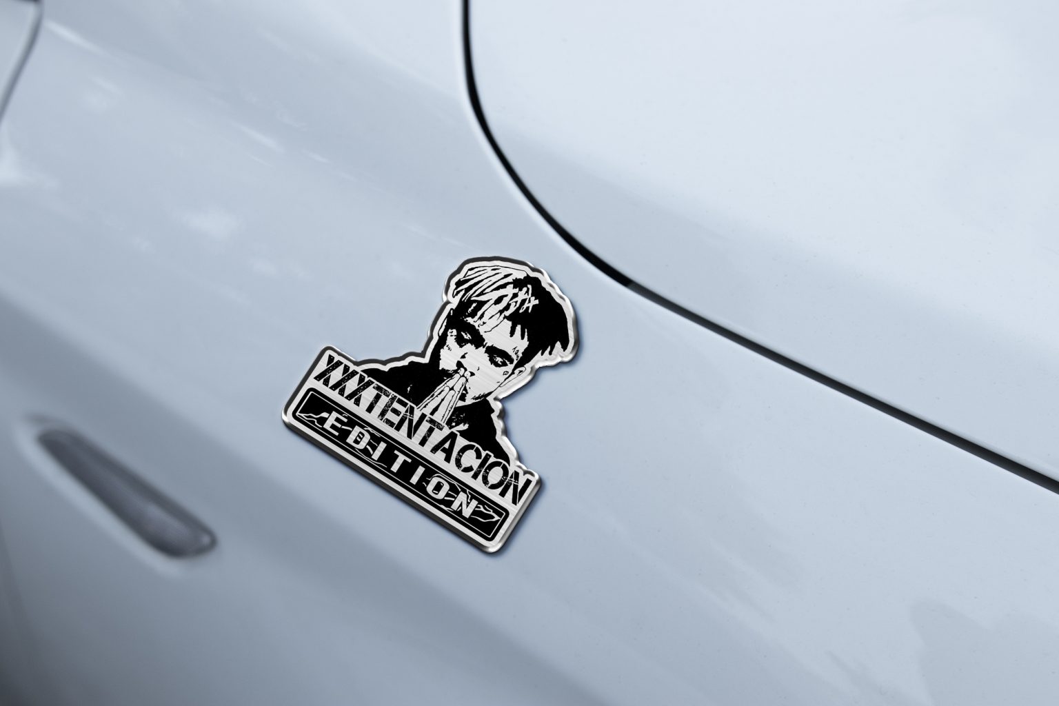 XXXTentacion Edition Laser Engraved Car Emblem – BohoPride
