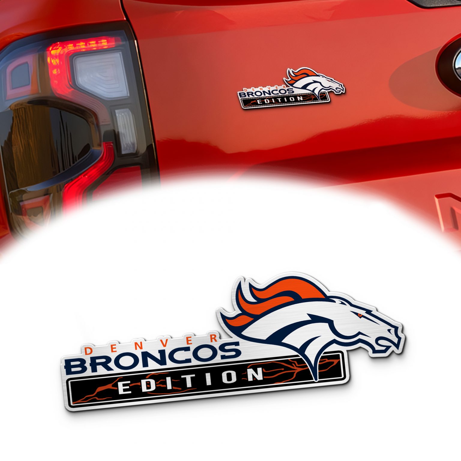 Denver Broncos Original Edition Acrylic Car Emblem – BohoPride