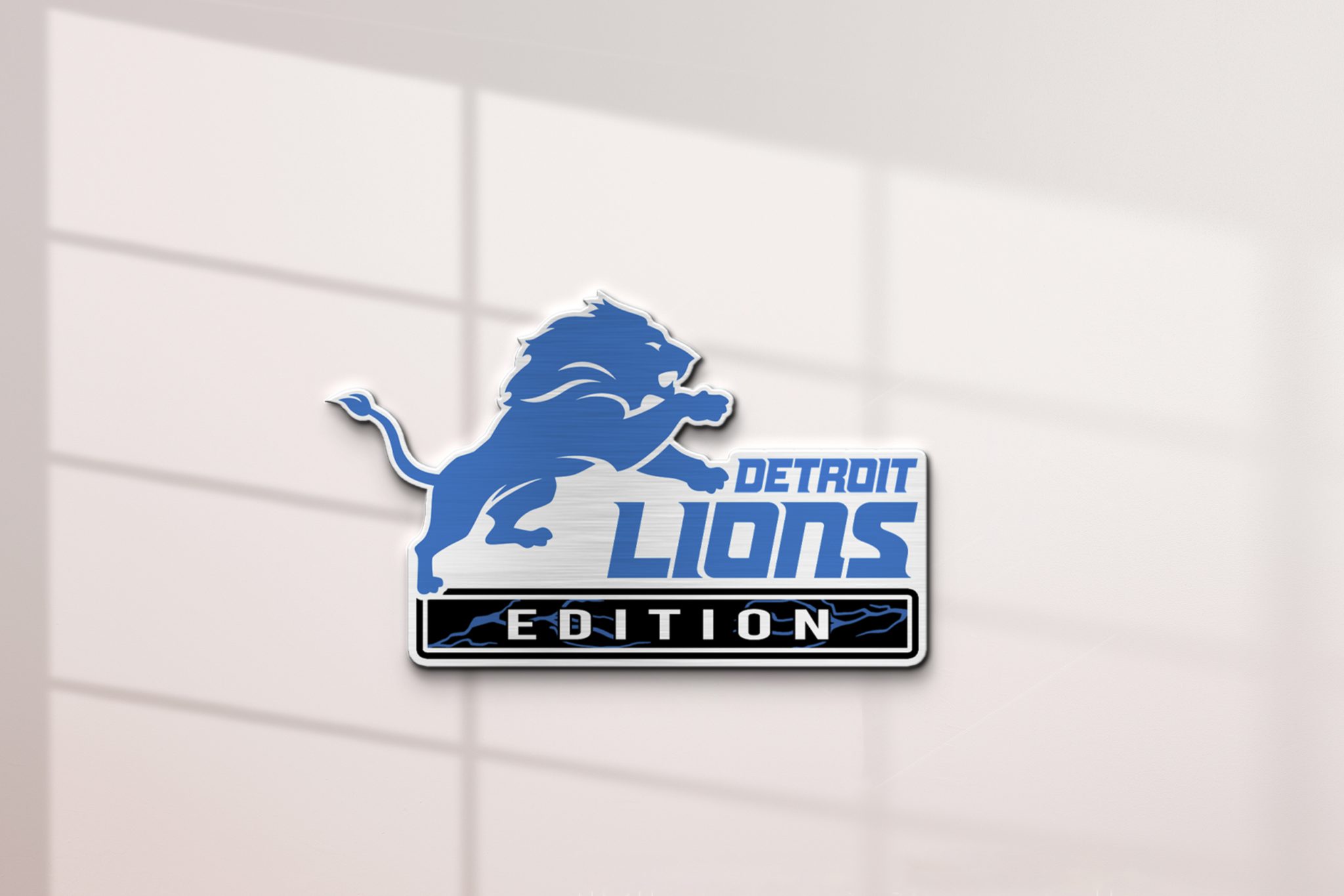 Detroit Lions Original Edition Car Emblem – BohoPride