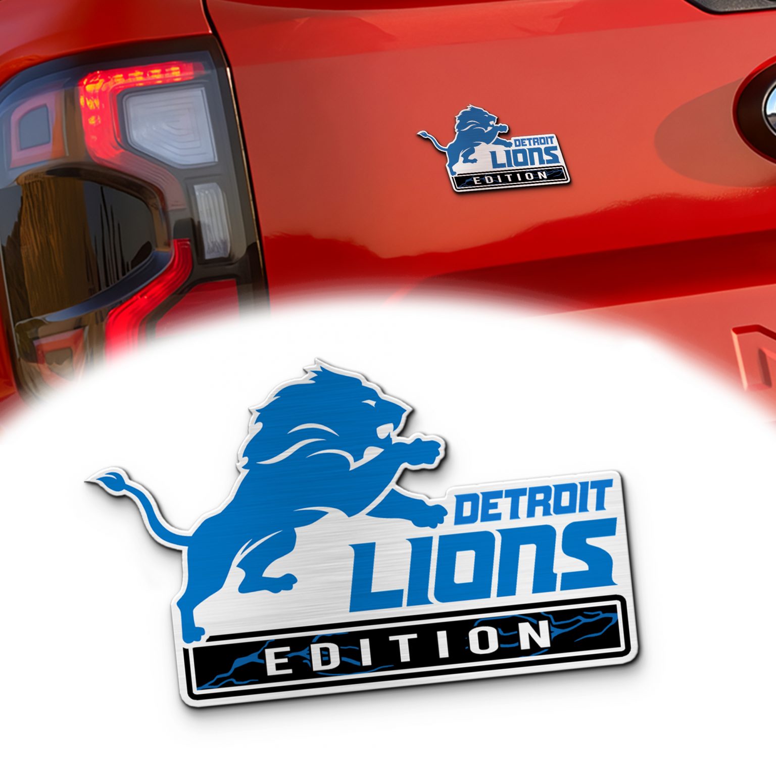 Detroit Lions Original Edition Car Emblem – BohoPride