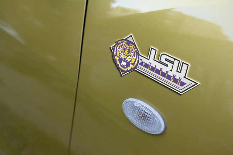 LSU Tigers Edition Acrylic Car Emblem – BohoPride