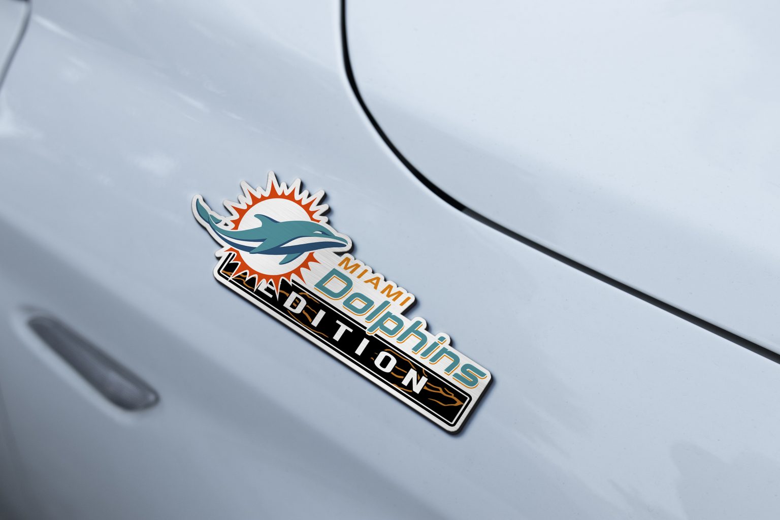Miami Dolphins Original Edition Acrylic Car Emblem – BohoPride