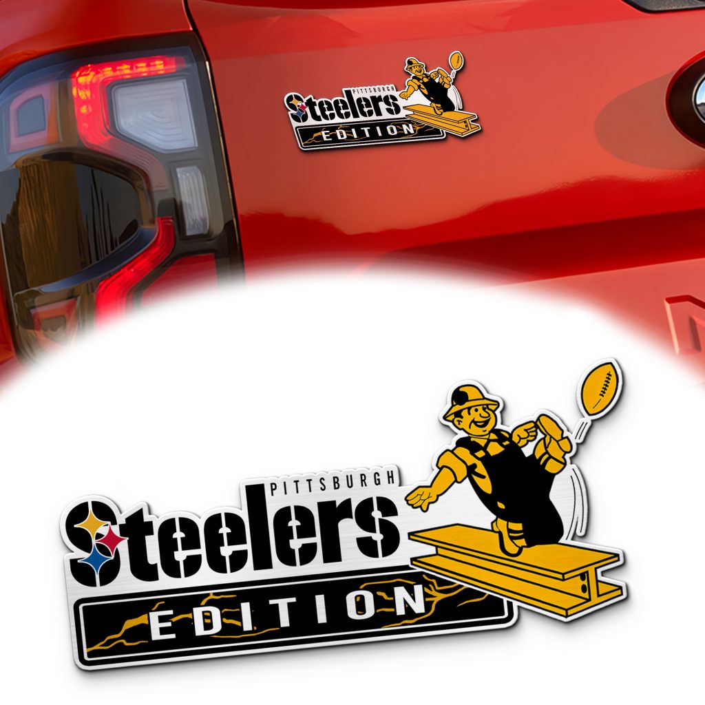 Pittsburgh Steelers Edition Inspired Custom Car Emblem Version 1 ...