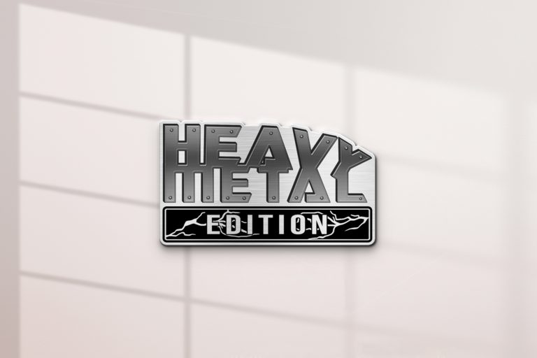 Heavy Metal Car Emblem – BohoPride