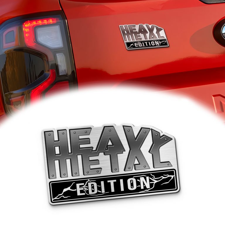 Heavy Metal Car Emblem – BohoPride