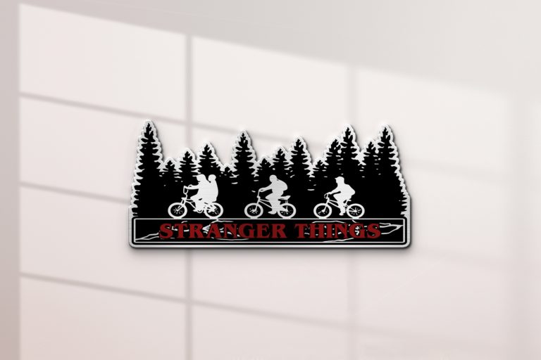 Stranger Things Bike Silhouette Car Emblem – BohoPride