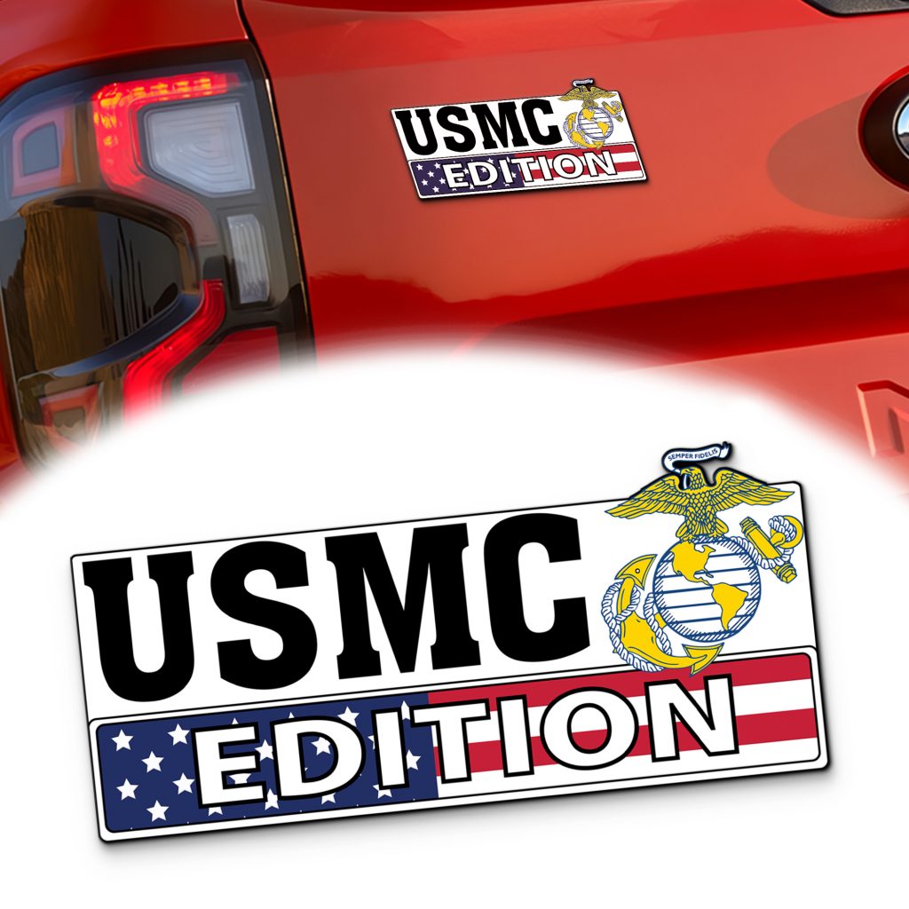 USMC Edition Car Emblem – BohoPride