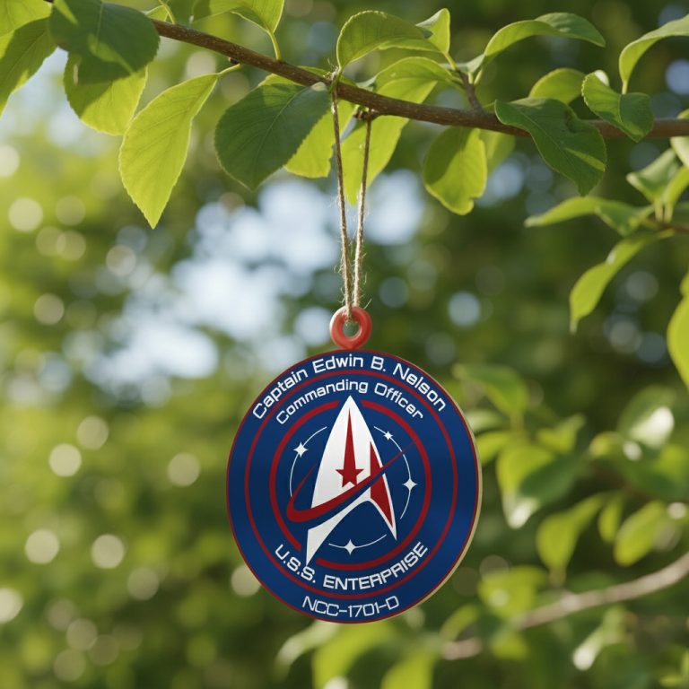 Personalized Starfleet Command Federation Ornament – BohoPride