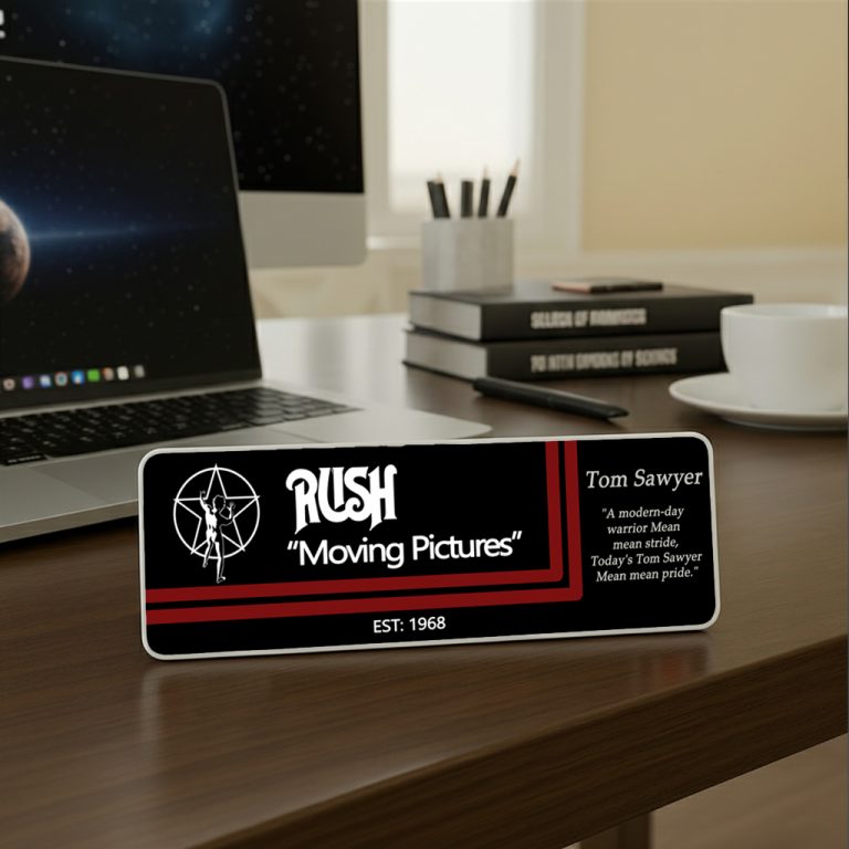 Custom Band Desk Plate – BohoPride