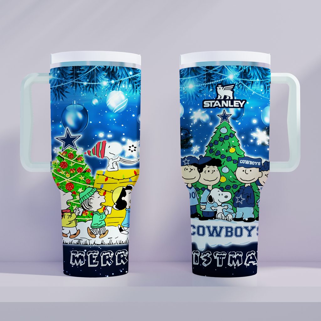 Dallas Cowboys x Snoopy Christmas Stanley Tumbler 2025 – Limited ...