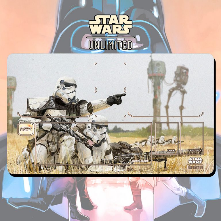 Playmat TCG Star Wars Unlimited Stormtroopers Assemble – BohoPride
