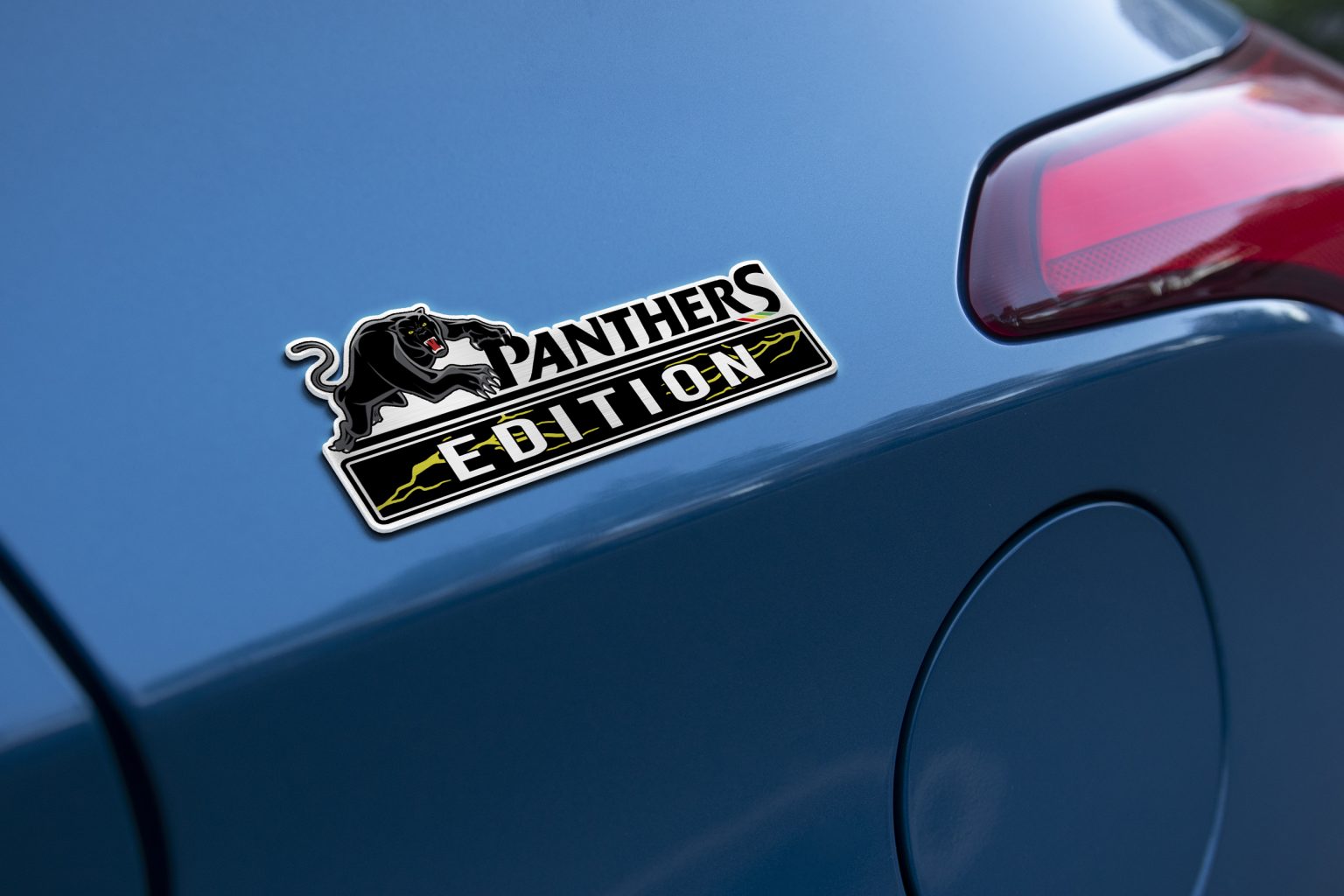 Penrith Panthers Edition Car Emblem – BohoPride