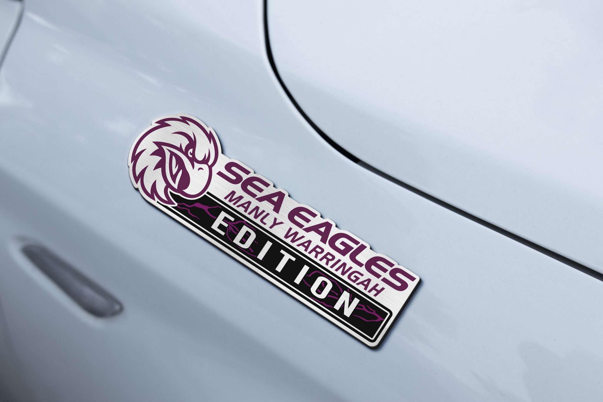 Manly Warringah Sea Eagles Edition Car Emblem – BohoPride