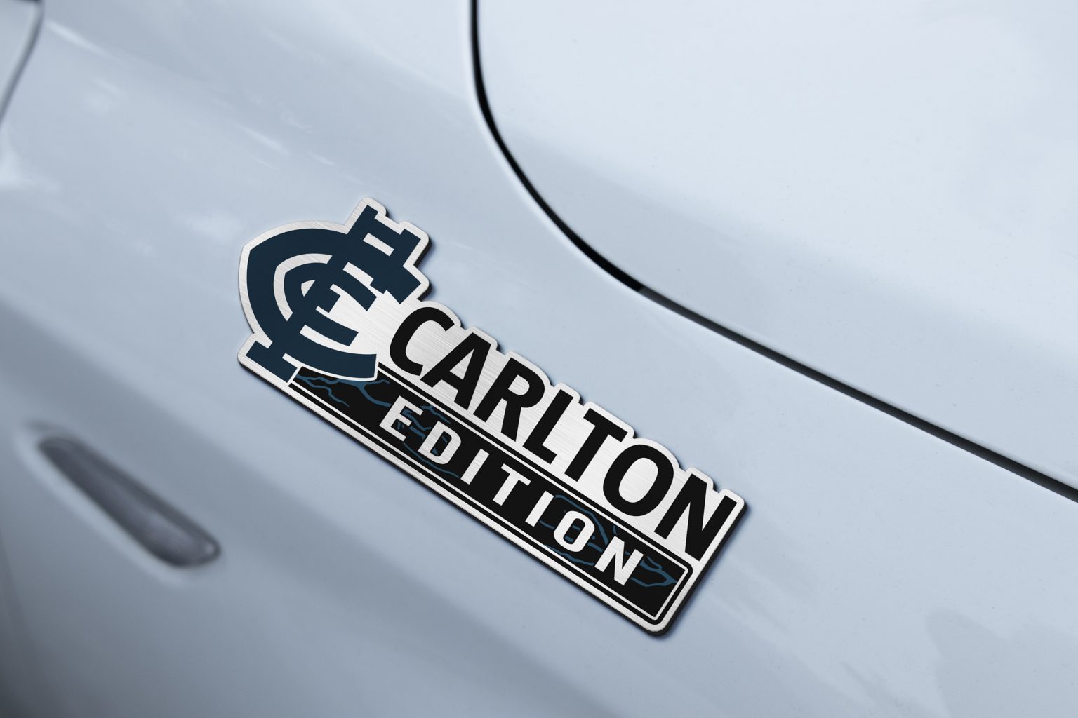 Carlton Blues Edition Car Emblem – BohoPride