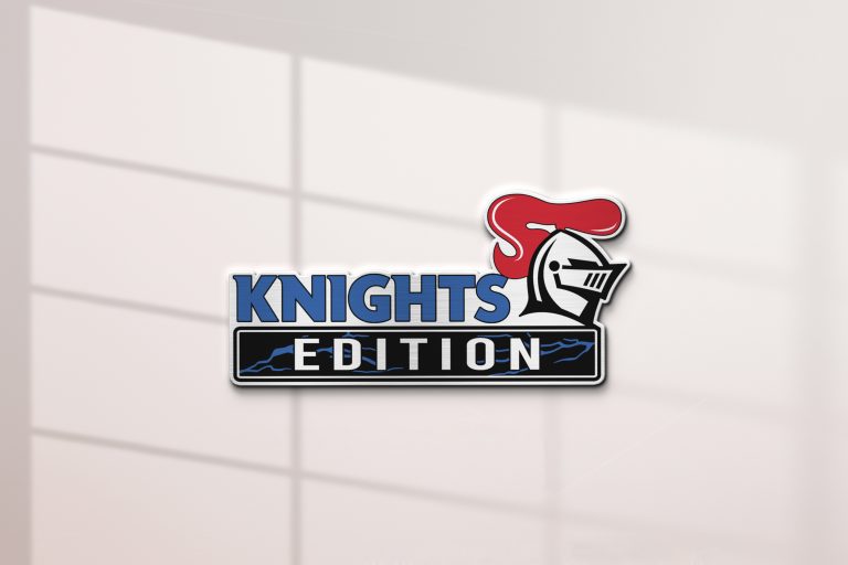 Newcastle Knights Edition Car Emblem – BohoPride