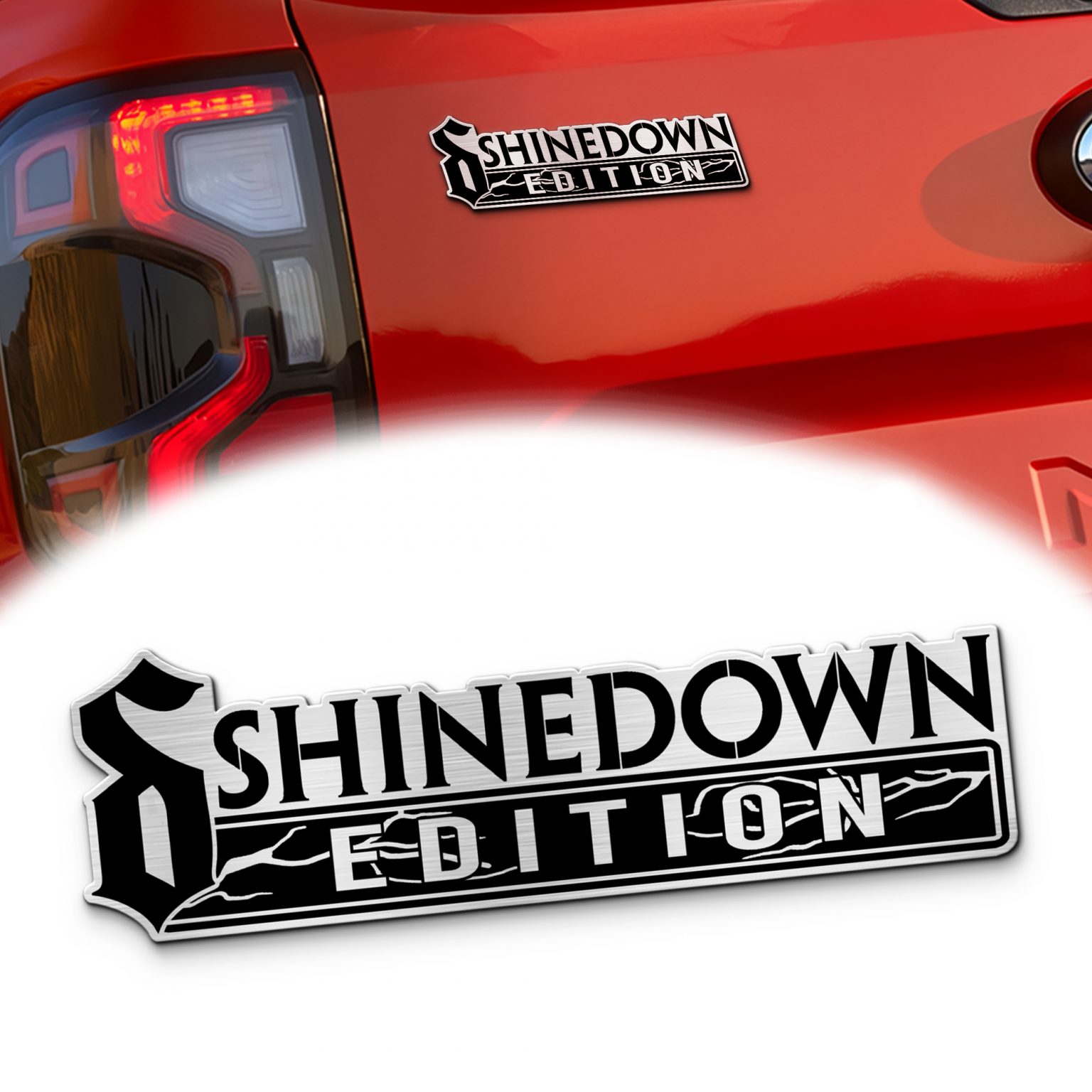 Shinedown Edition Car Emblem – BohoPride