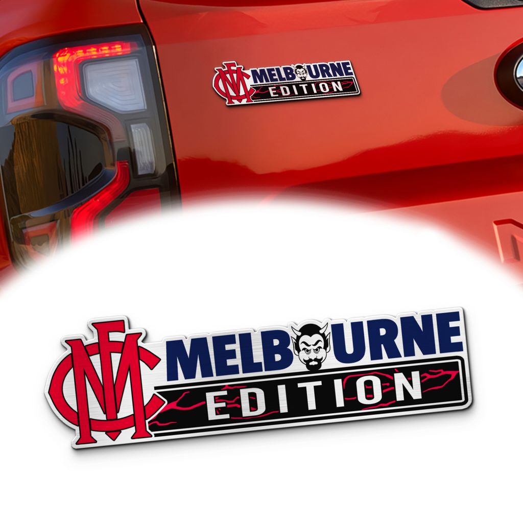 Melbourne Demons Edition Car Emblem – BohoPride