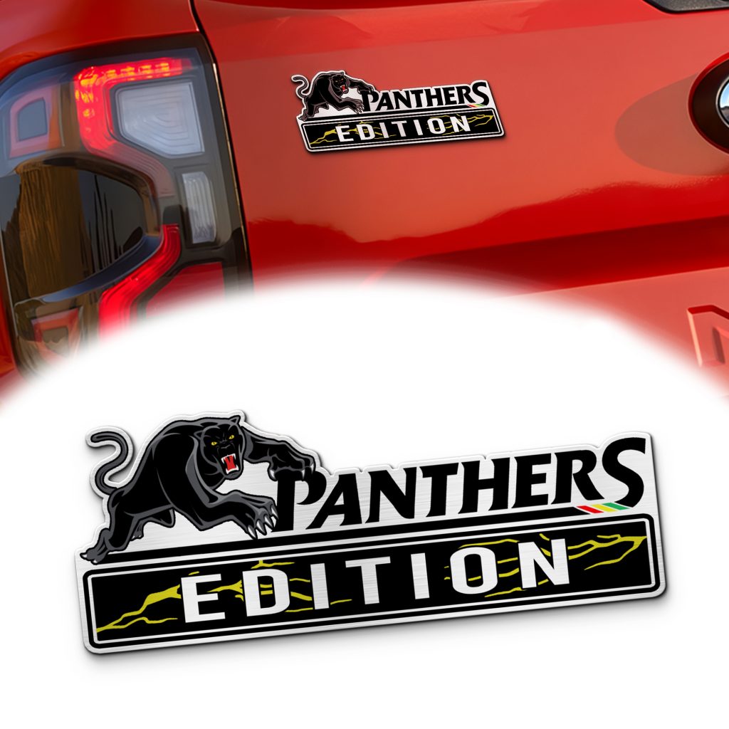 Penrith Panthers Edition Car Emblem – BohoPride