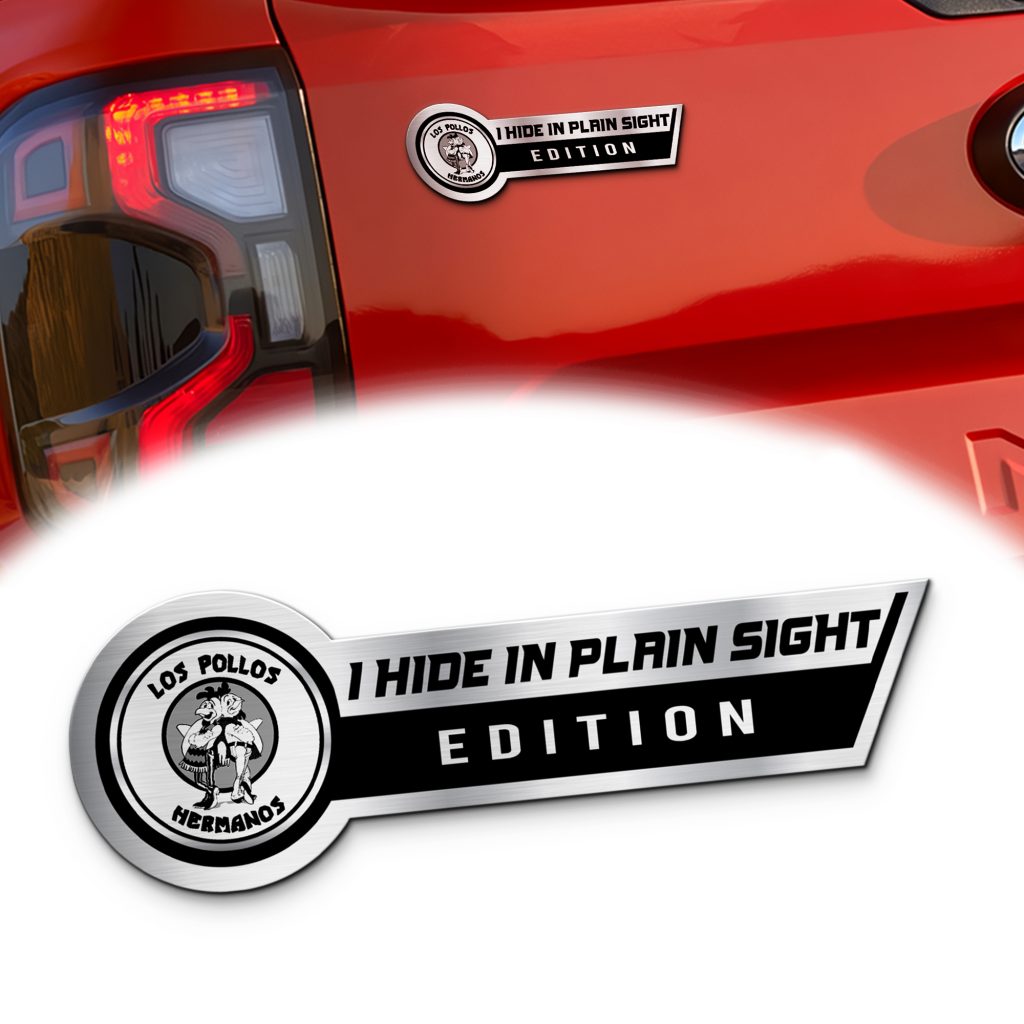 Gus Fring Edition Car Emblem – BohoPride
