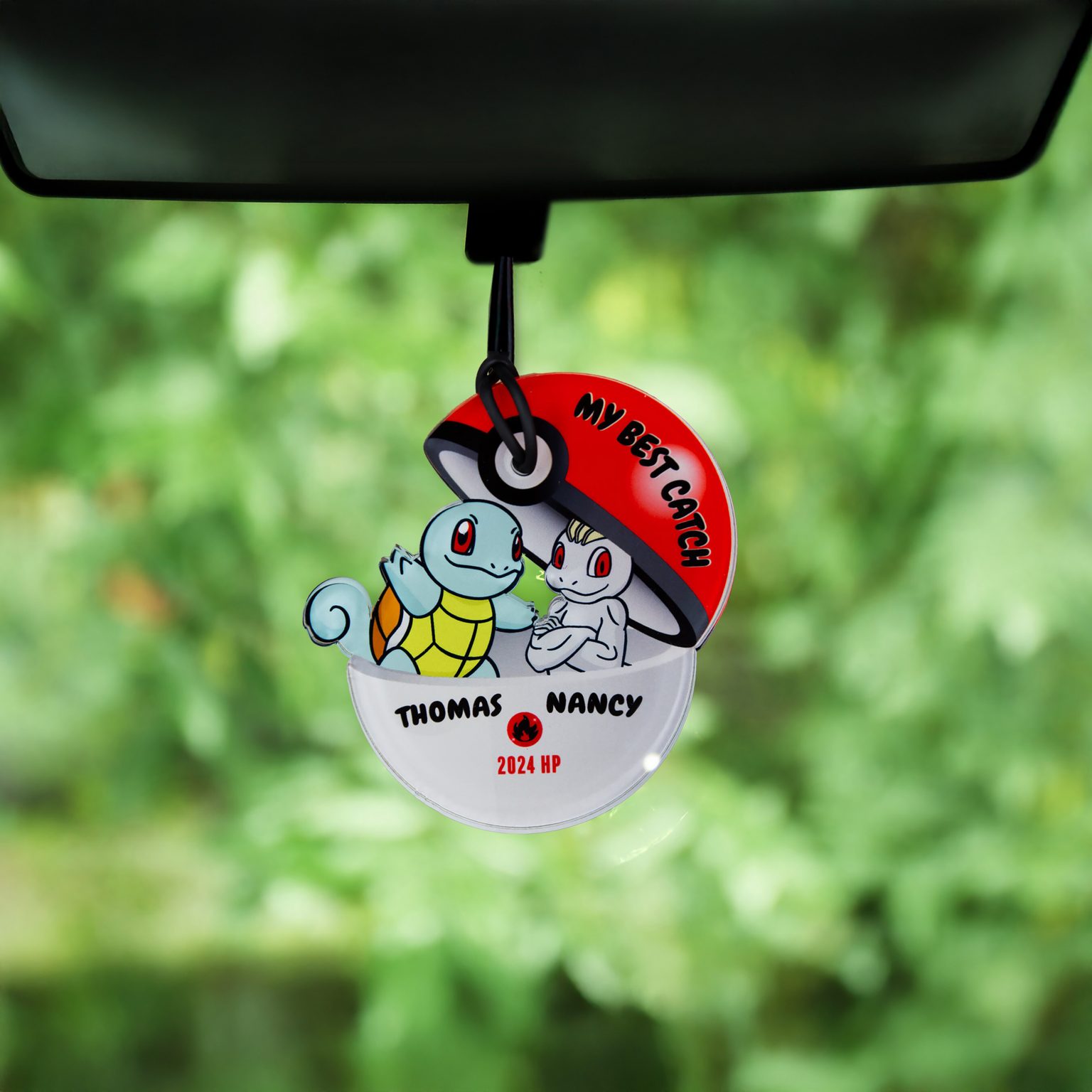 Custom Pokémon Car Charm – BohoPride
