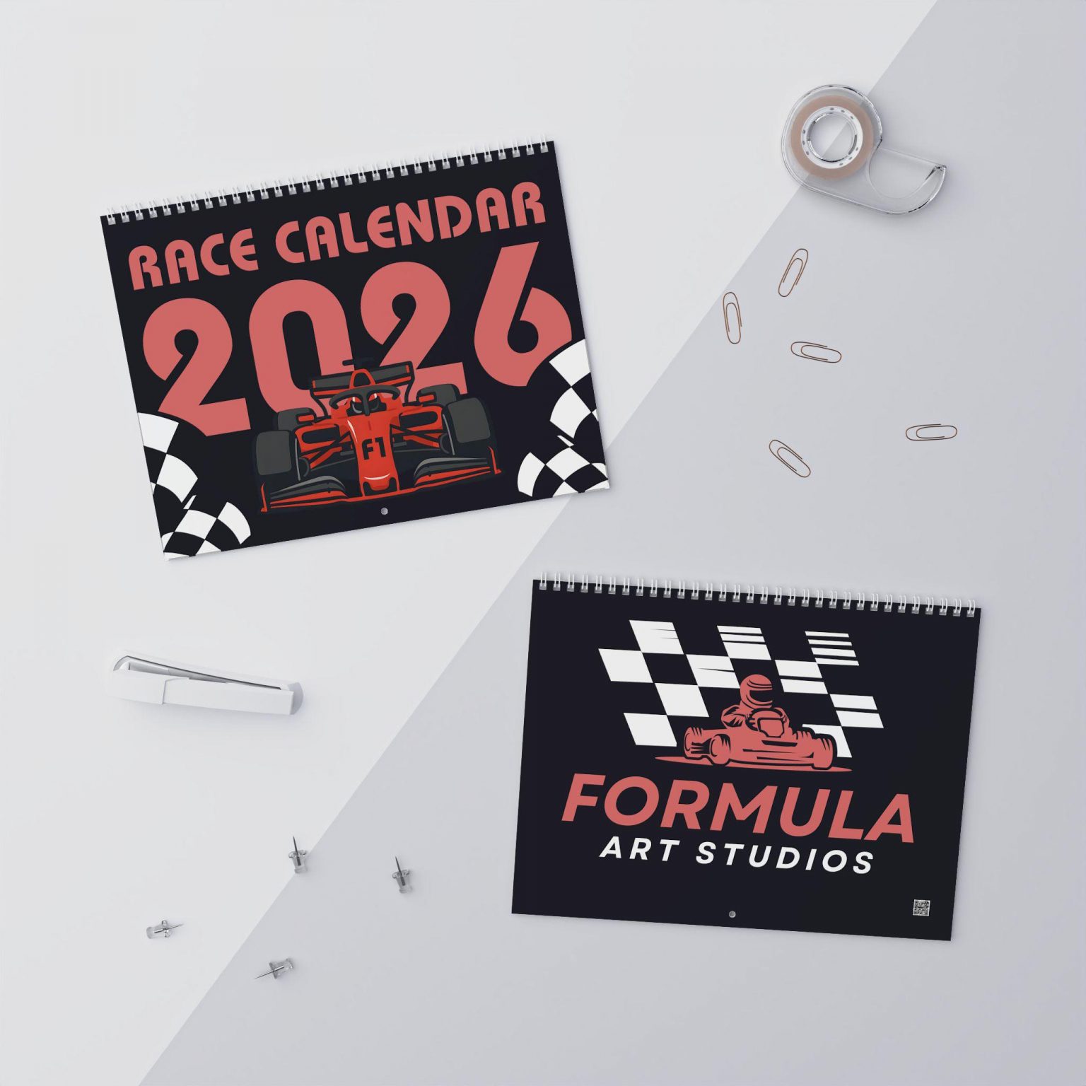 Formula 1 F1 2026 Wall Calendar – BohoPride