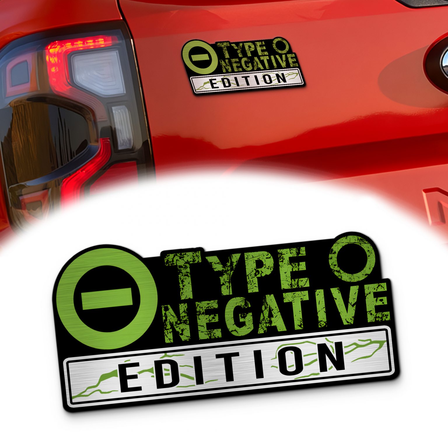 Type O Negative Edition Car Emblem – BohoPride