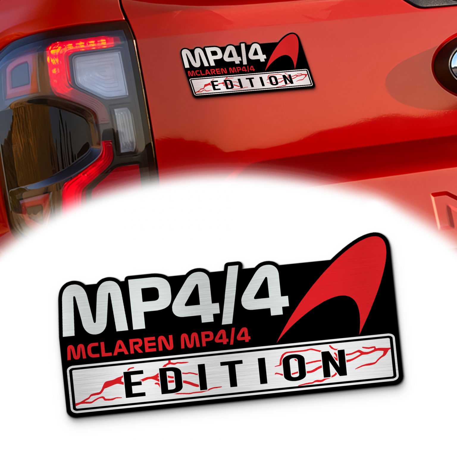 McLaren MP4/4 Edition Car Emblem – BohoPride