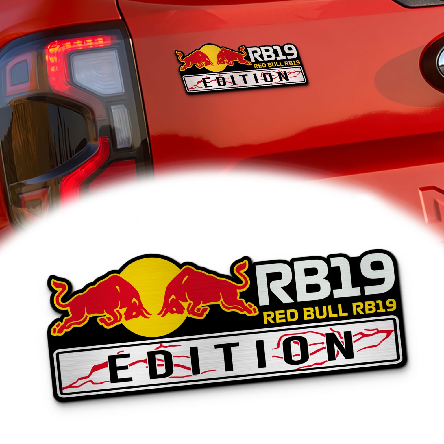 Red Bull RB19 Edition Car Emblem – BohoPride
