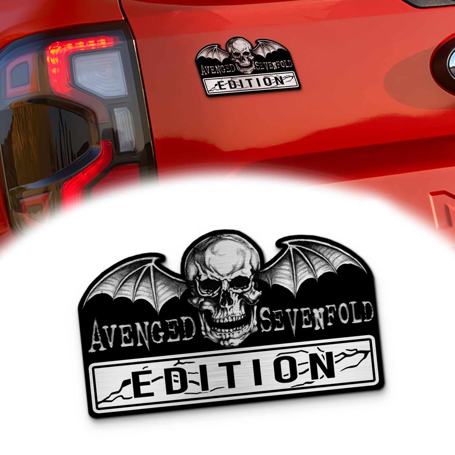 Avenged Sevenfold Edition Car Emblem – BohoPride