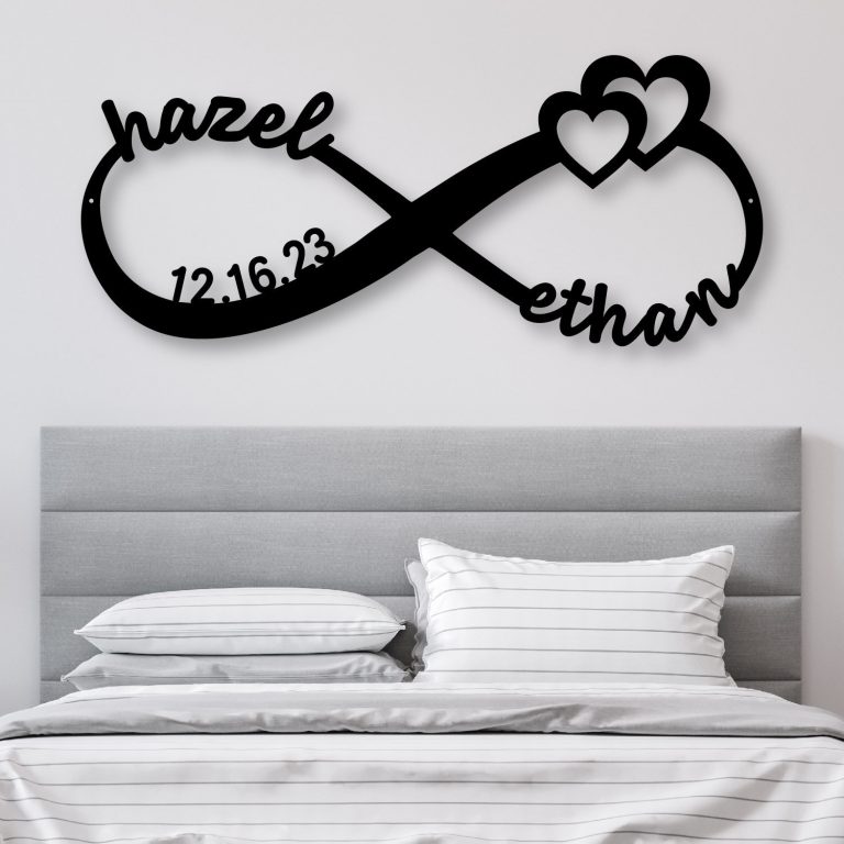 Personalized Infinity Sign for Couples – Wedding & Anniversary Gift ...