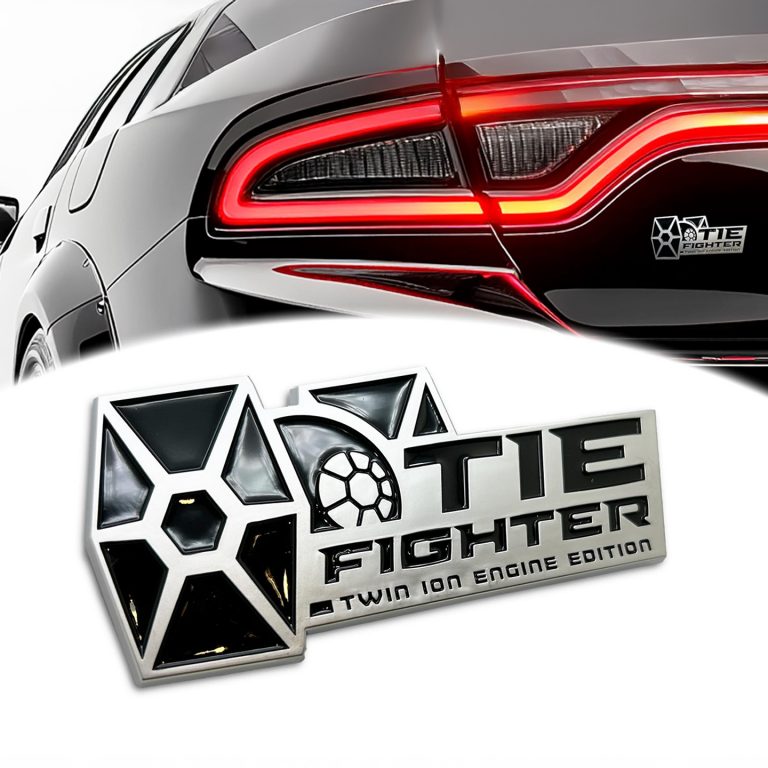 Tie Fighter Twin Ion Engine Edition Car Emblem – BohoPride